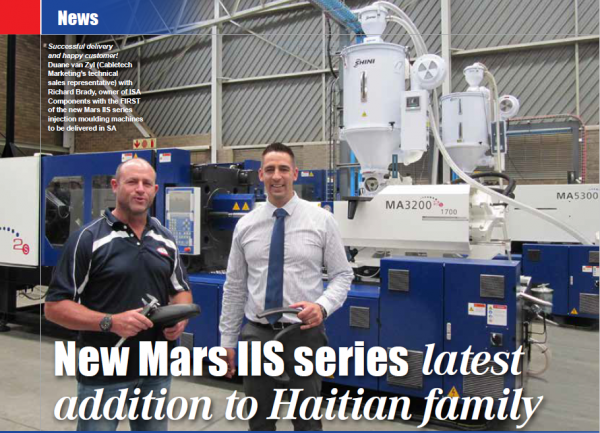 ISA Components – Owner of SA’s First Mars IIS Series Injection Moulding ...